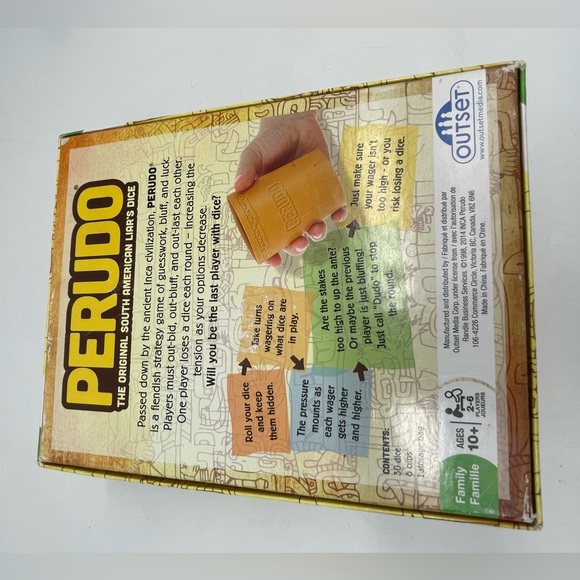 Games | Rare Perudo Liars Dice Outset Dice Game Complete | Poshmark